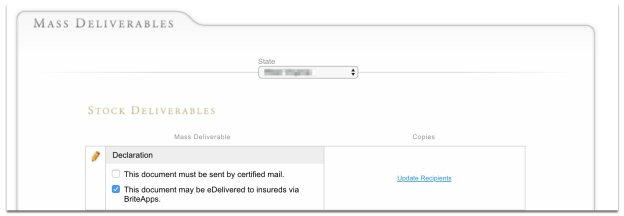 E-Delivery feature highlights – BriteCore Support